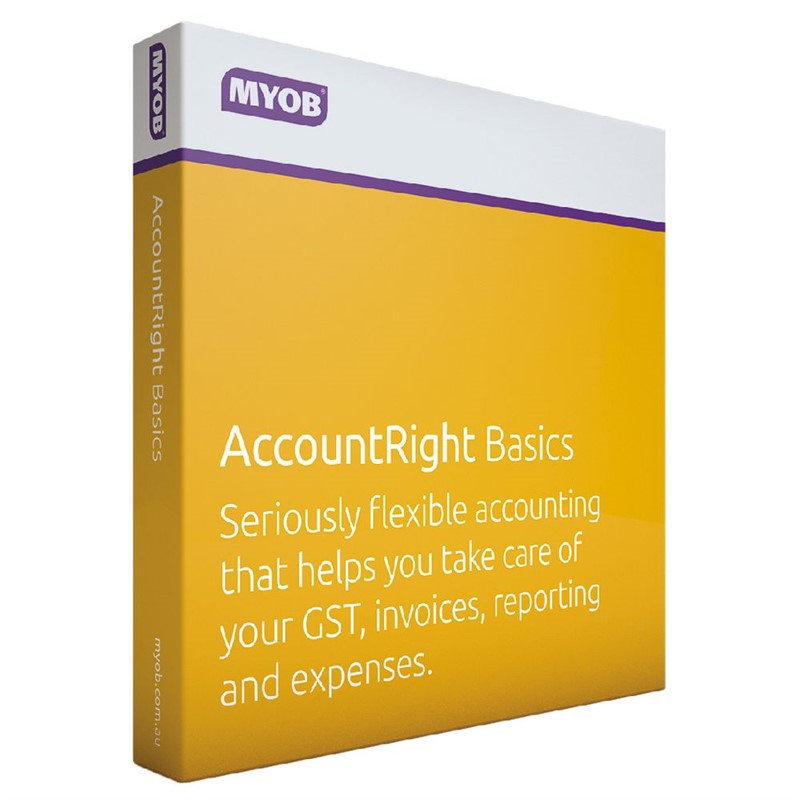 MYOB Account Right Basics for Windows Based PC ... - TECH16142 | COS ...