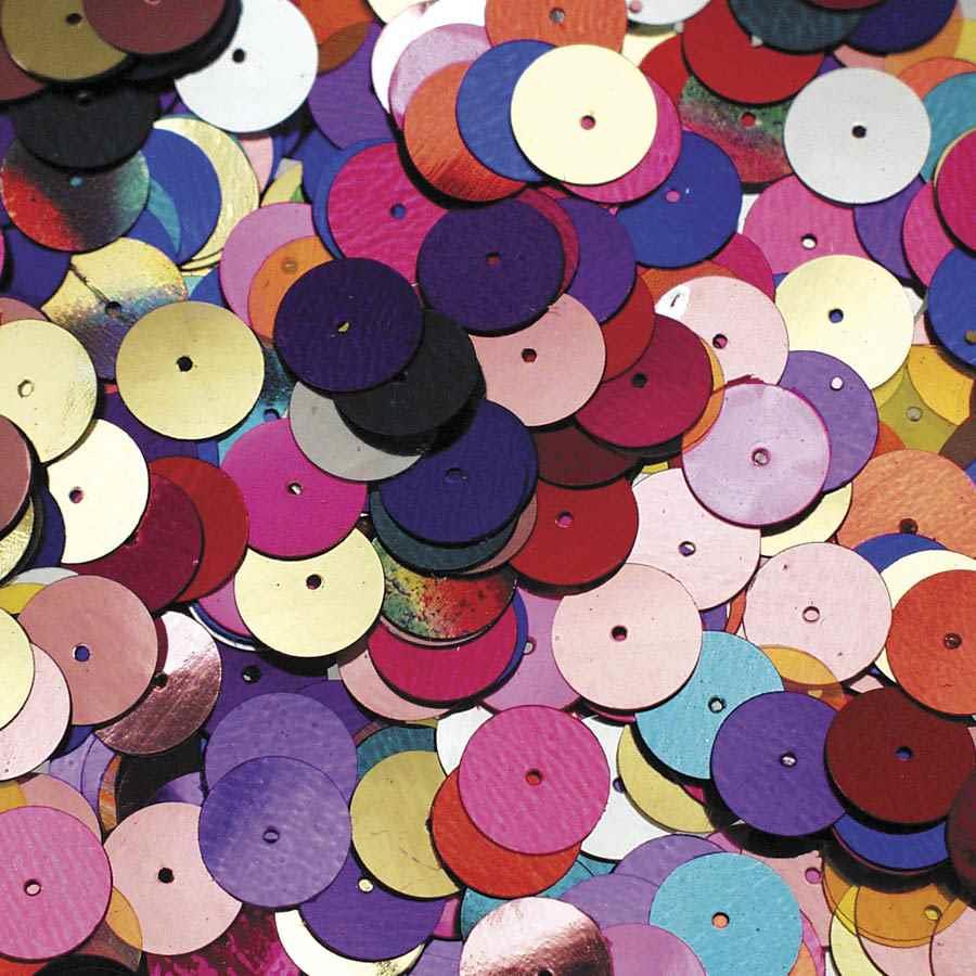 COS Sequins Flat Round 10mm Assorted Colours