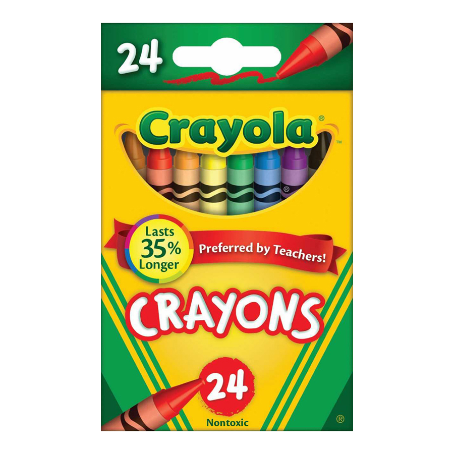 COS Crayola Wax Crayons - Large Pack
