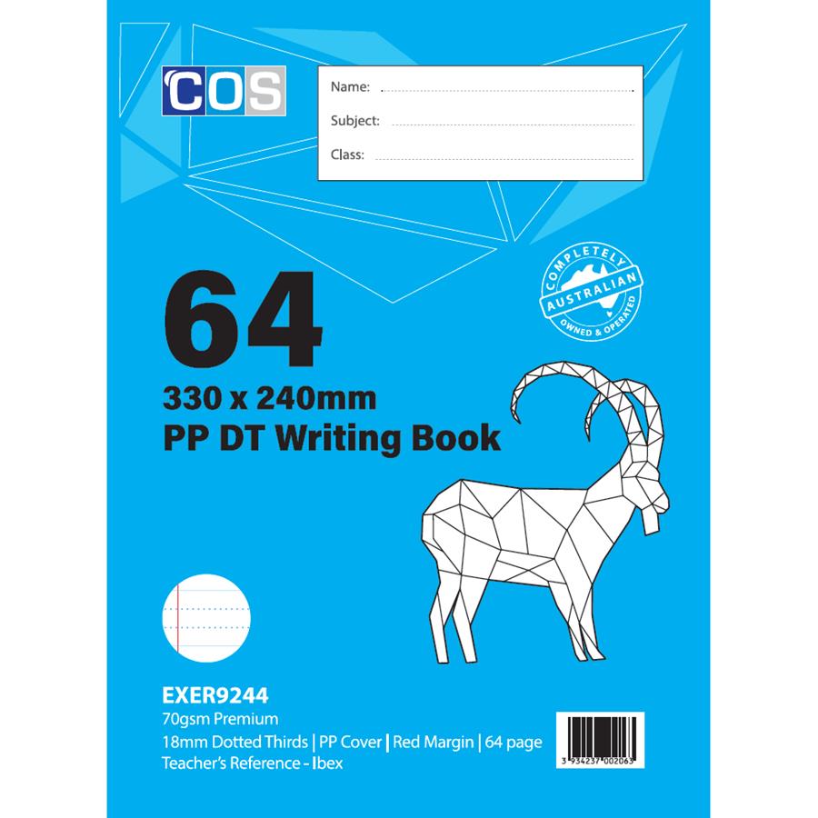 COS Writing Book 330x240 PP 18mm DT 64Pg