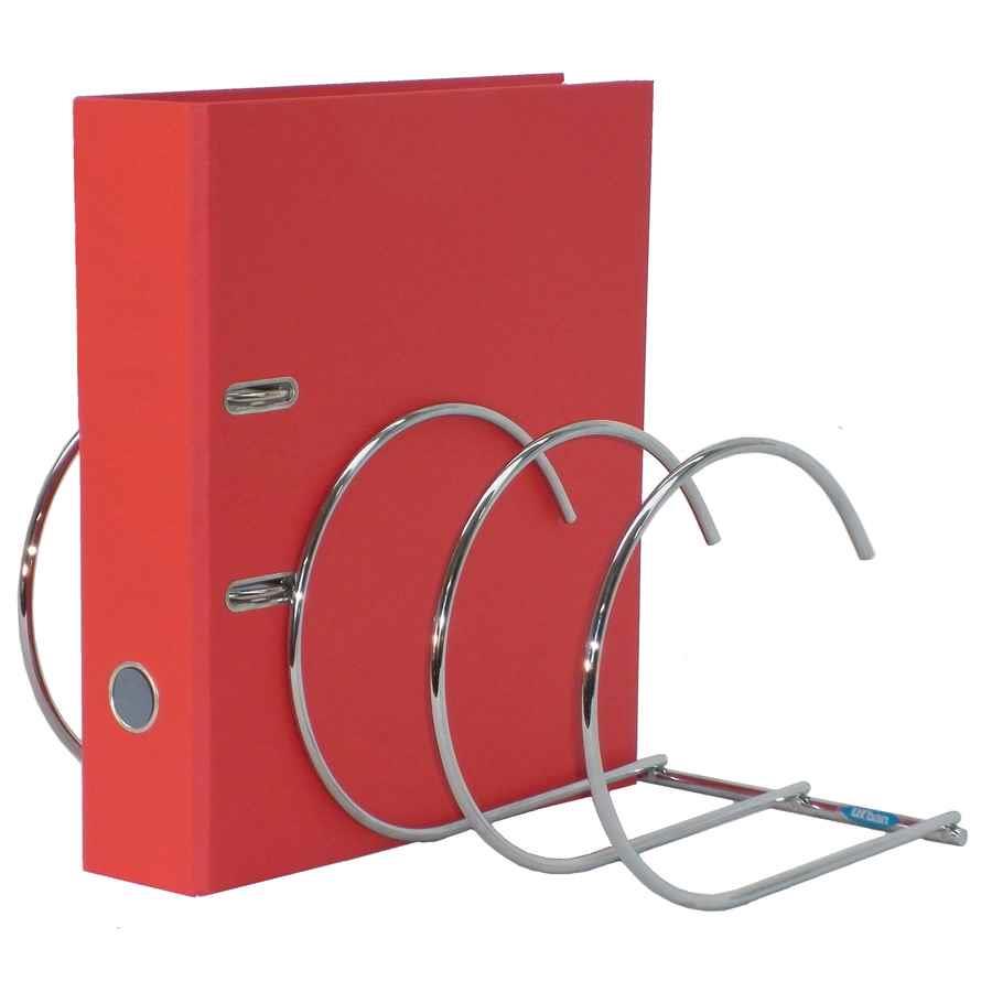 COS FILING BINDER RACK SPIRAL 4 RACK SILVER EACH