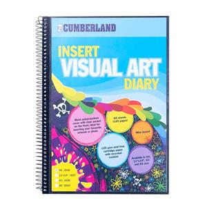 Quill Visual Arts Diary A4 110gsm 120Pg - BOOK8836 | COS - Complete ...