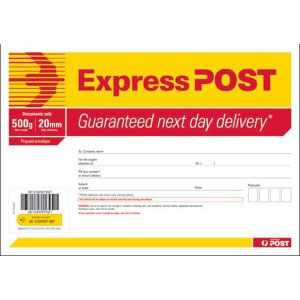 Express Post Envelope B4 353x250mm 500g - ENVL9510 | COS - Complete ...